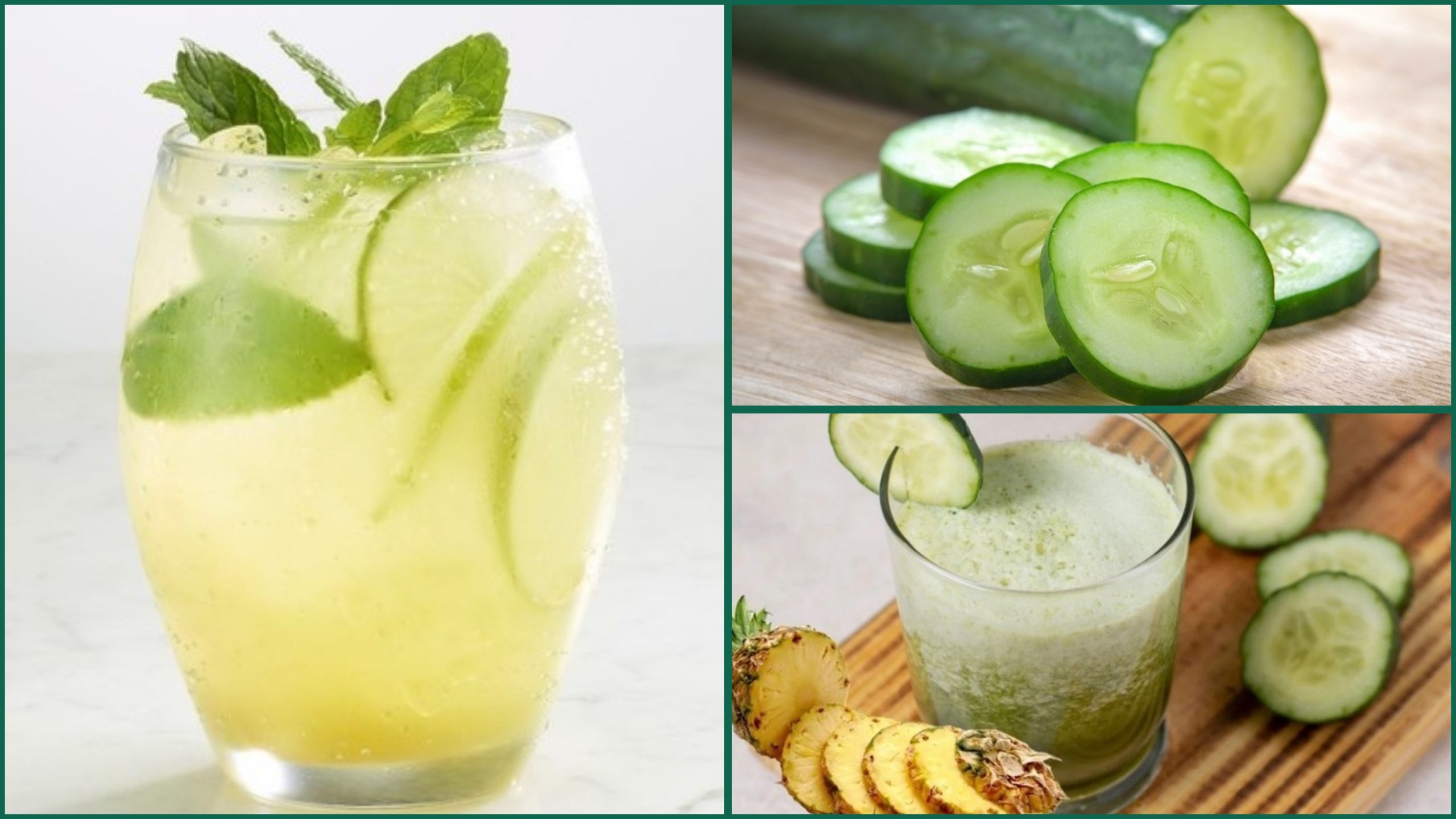 A qué hora tomar agua de pepino y cuáles son sus beneficios – CND